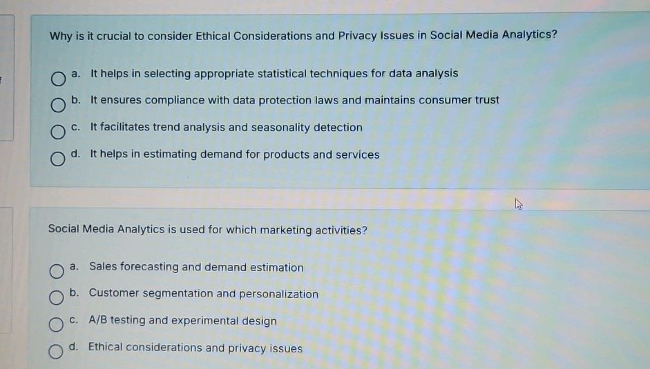 Why is it crucial to consider Ethical | StudyX