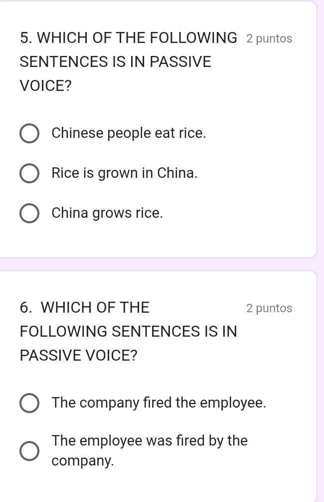 5. WHICH OF THE FOLLOWING SENTENCES IS IN | StudyX