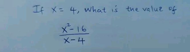 If $X = 4$, What is the value of $ {x^2 - | StudyX