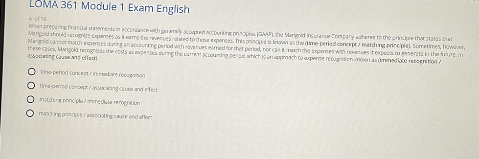 When preparing financial statements in | StudyX