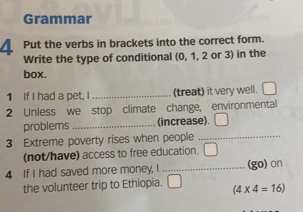 Put the verbs in brackets into the correct | StudyX