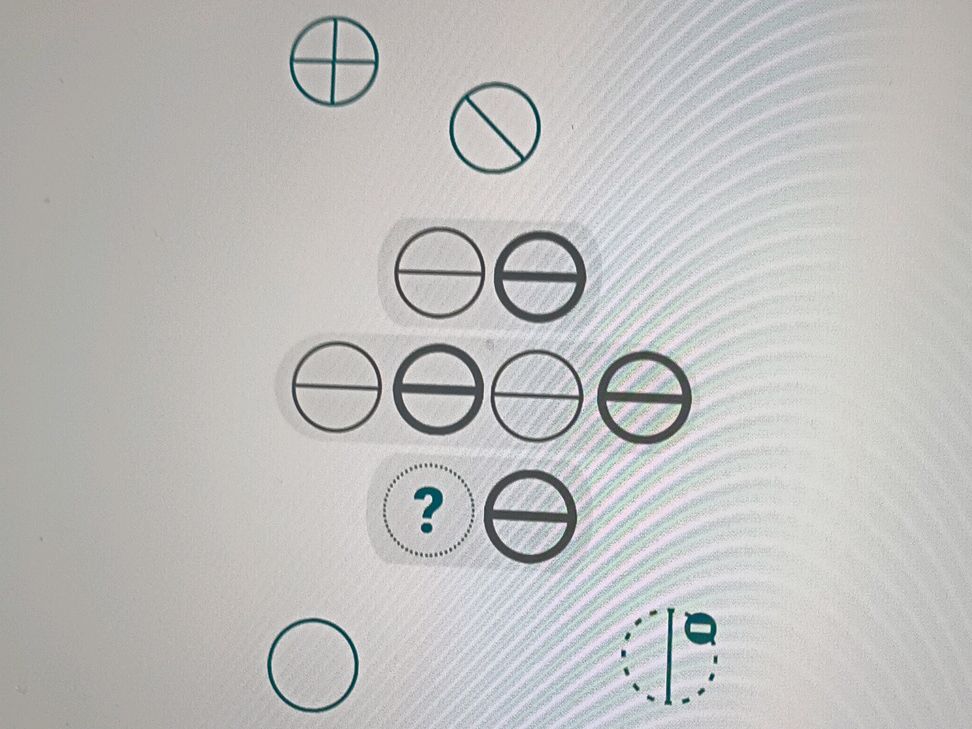 The image presents a visual pattern | StudyX