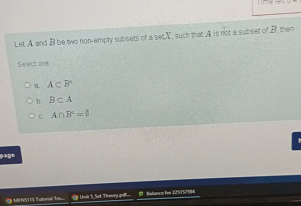 Let $A$ and $B$ be two non-empty subsets of | StudyX