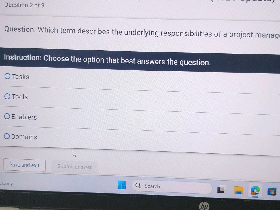 Question: Which term describes the | StudyX