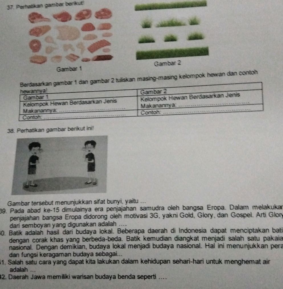 37. Perhatikan gambar berikut! Berdasarkan | StudyX