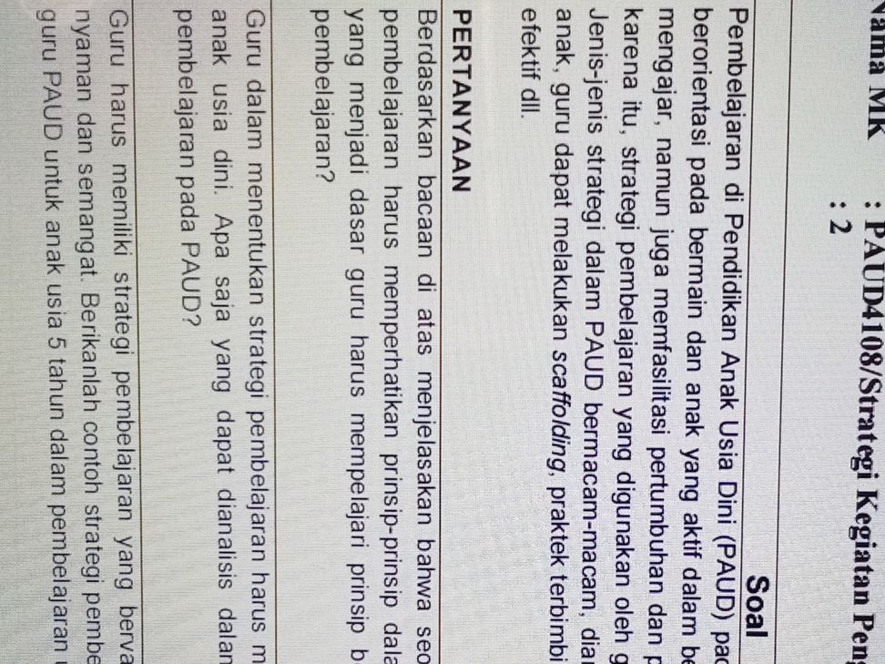 Berdasarkan bacaan di atas menjelasakan | StudyX