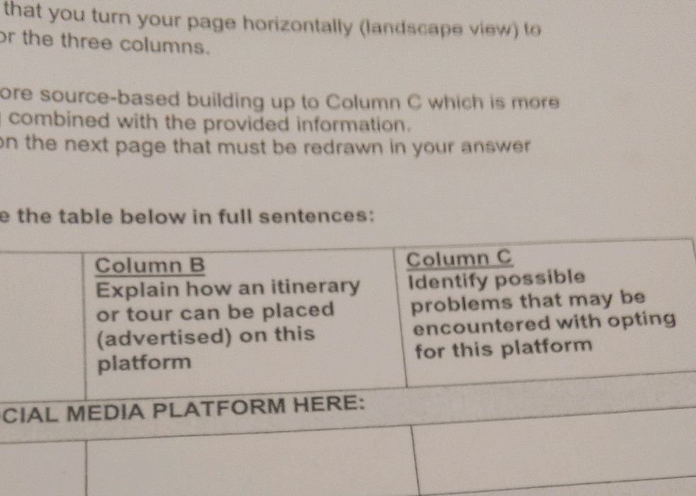 e the table below in full sentences: | | StudyX