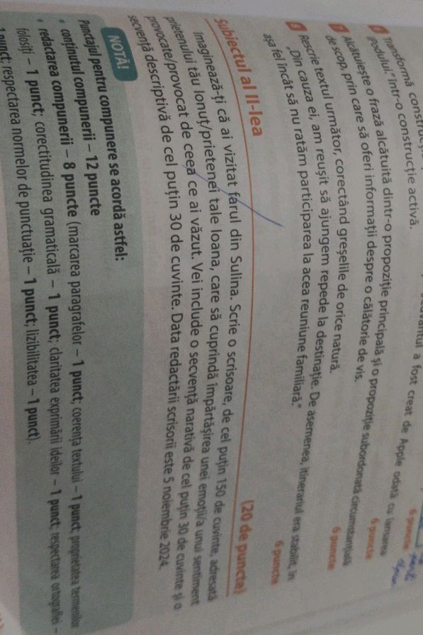 Transformă construcția Podului." într-o | StudyX