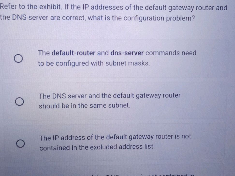 Refer to the exhibit. If the IP addresses of | StudyX