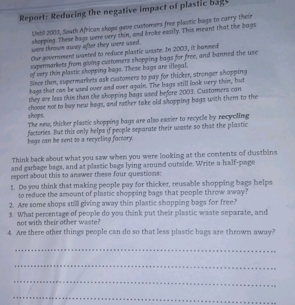 Report: Reducing the negative impact of | StudyX