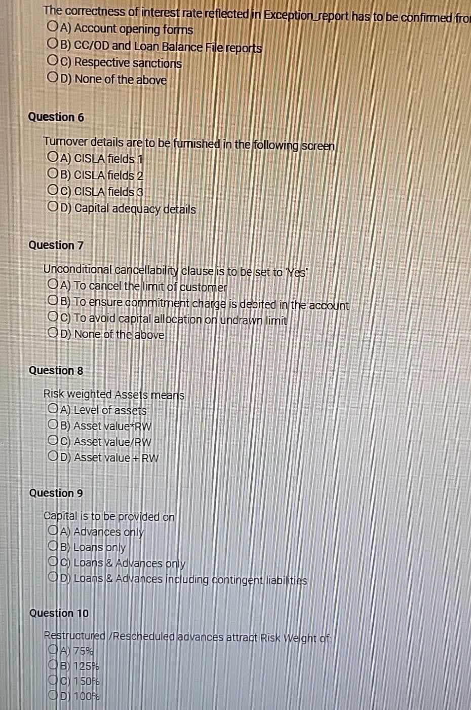 The correctness of interest rate reflected | StudyX