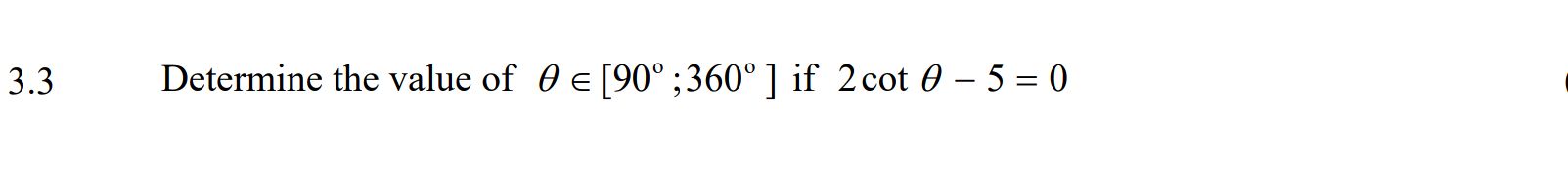 Determine the value of $ [90^ ; 360^ ]$ | StudyX