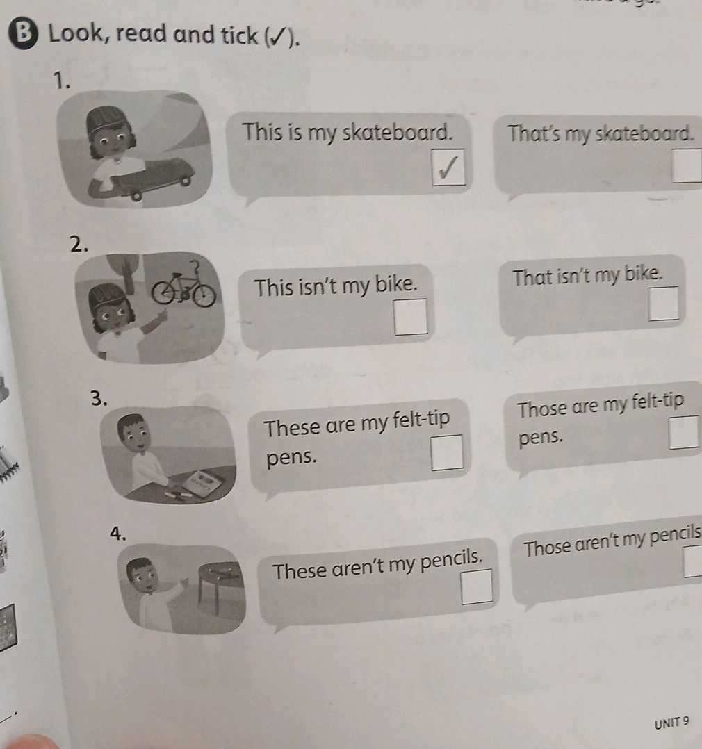 Look, read and tick ( ). 1. This is my | StudyX