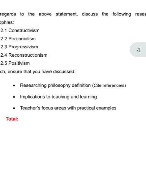 Regarding the above statement, discuss the | StudyX
