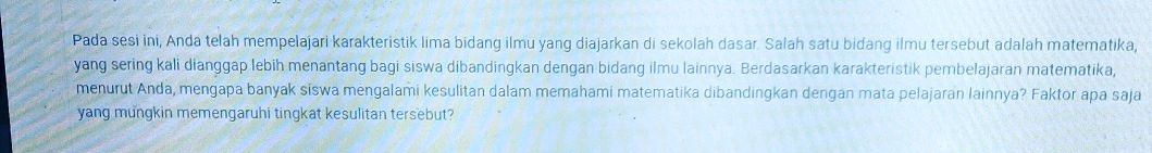 Pada sesi ini, Anda telah mempelajari | StudyX