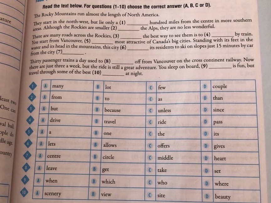 Read the text below. For questions (1-10) | StudyX