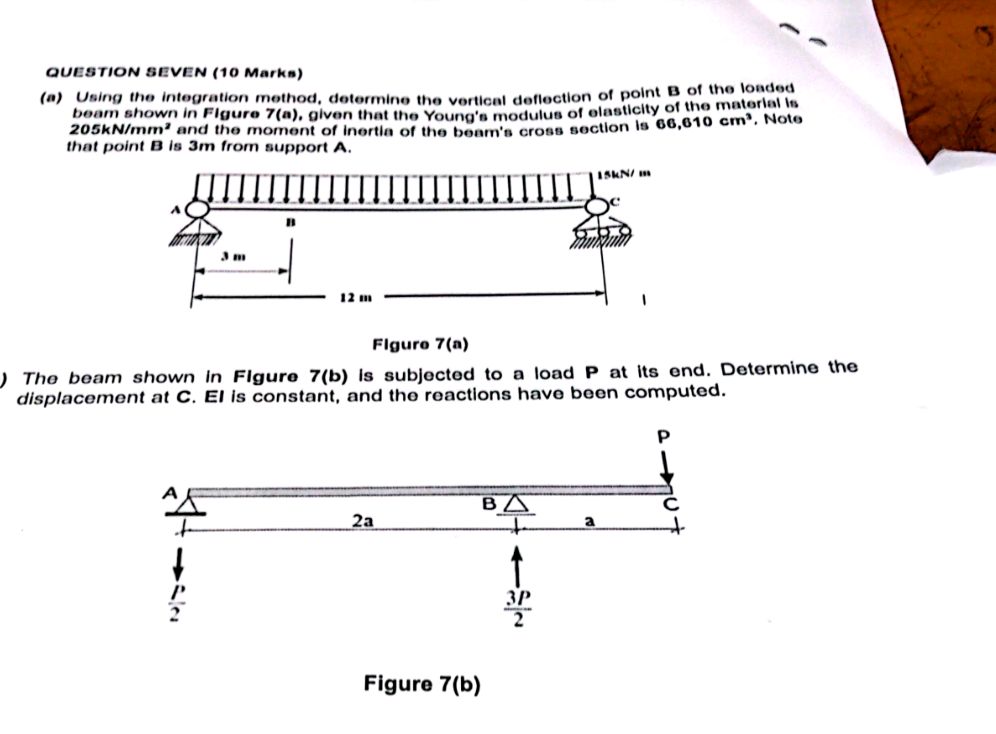 QUESTION SEVEN (10 Marks) (a) Using the | StudyX