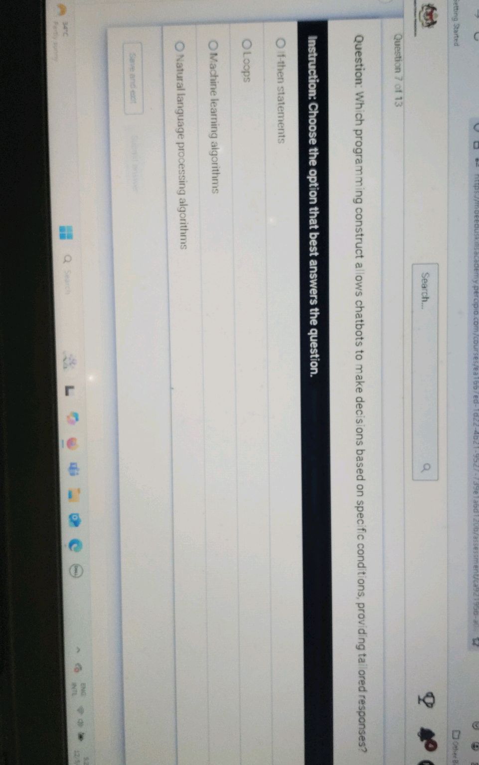 Question: Which programming construct allows | StudyX