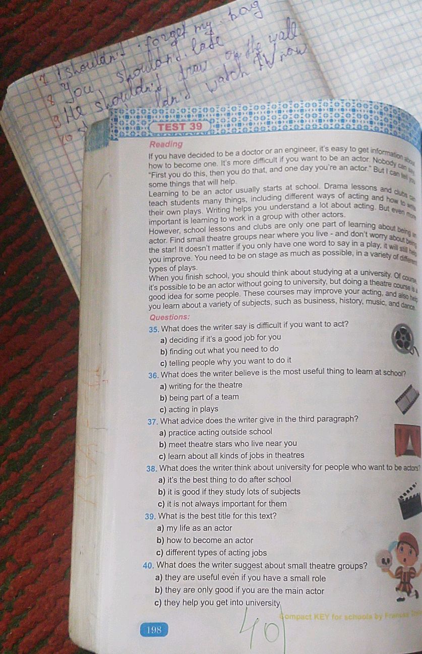 35. What does the writer say is difficult if | StudyX