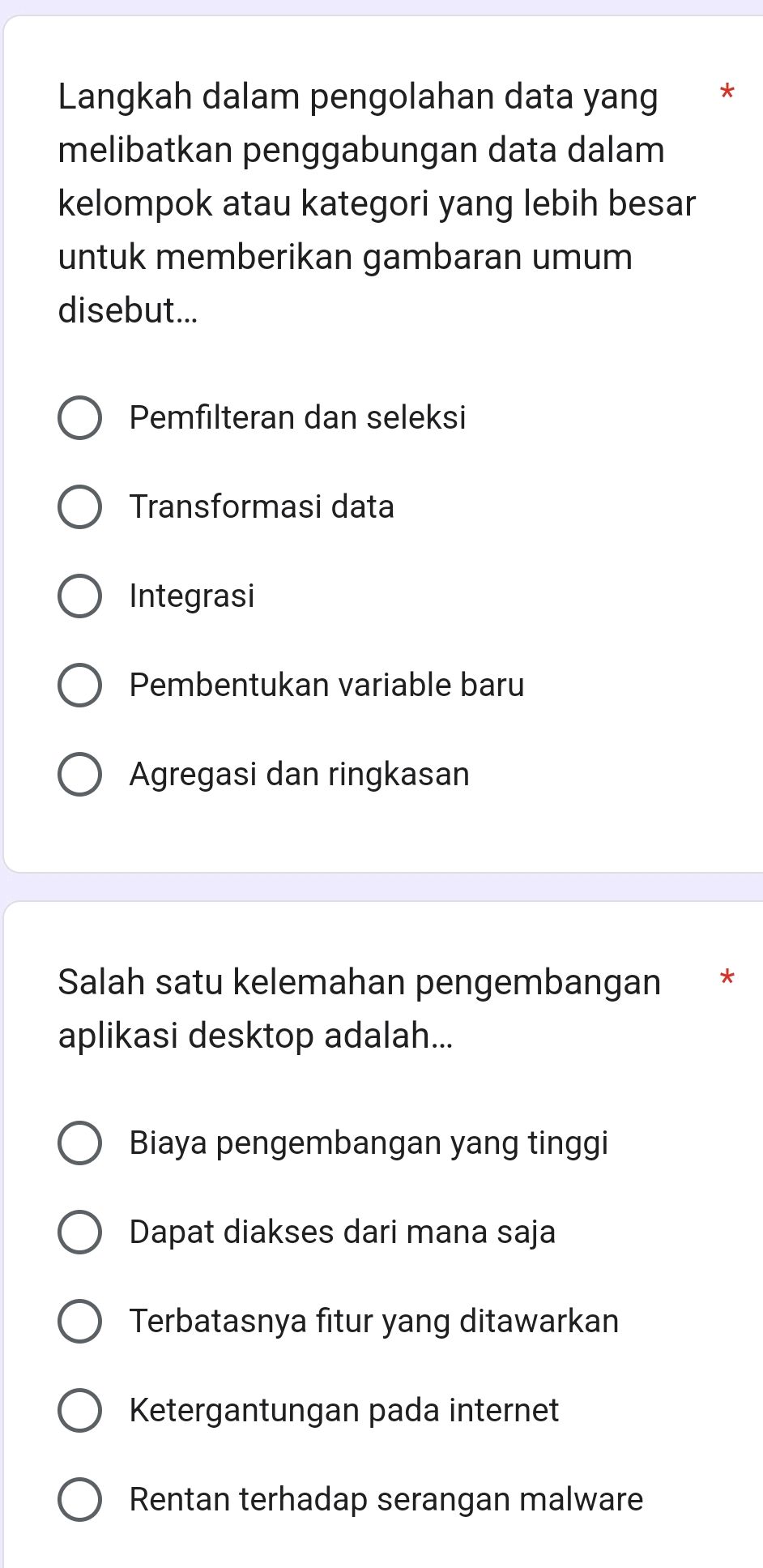 Langkah dalam pengolahan data yang | StudyX