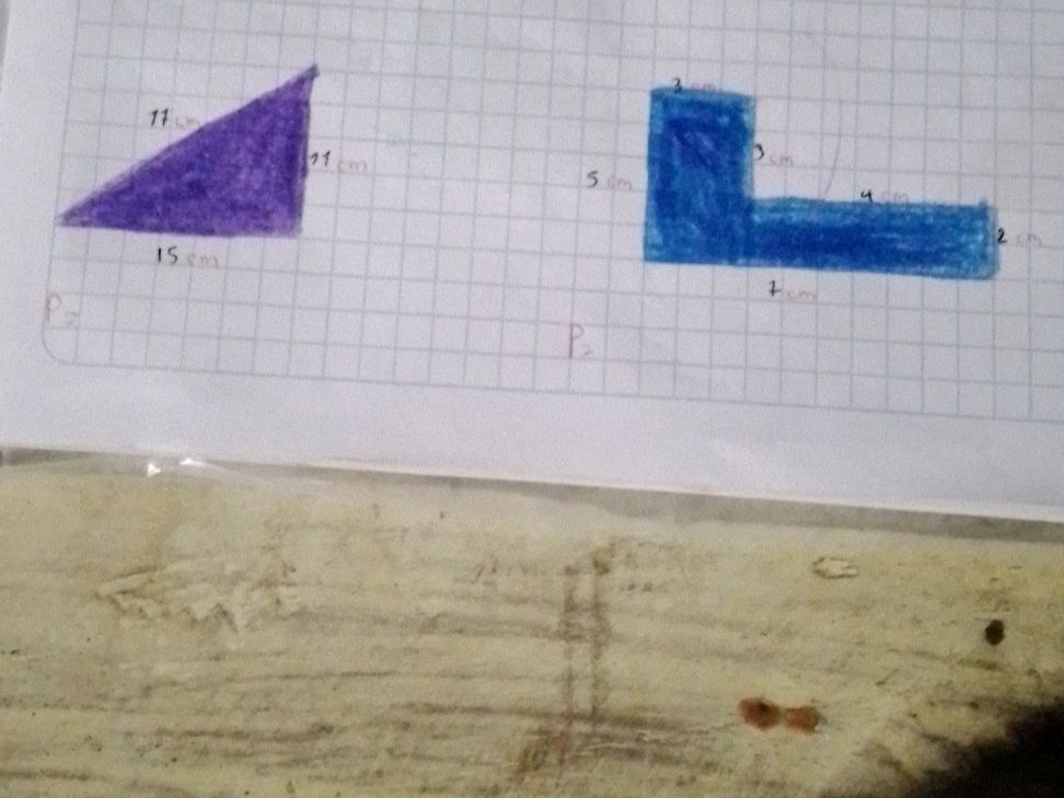 The image shows two shapes with dimensions | StudyX