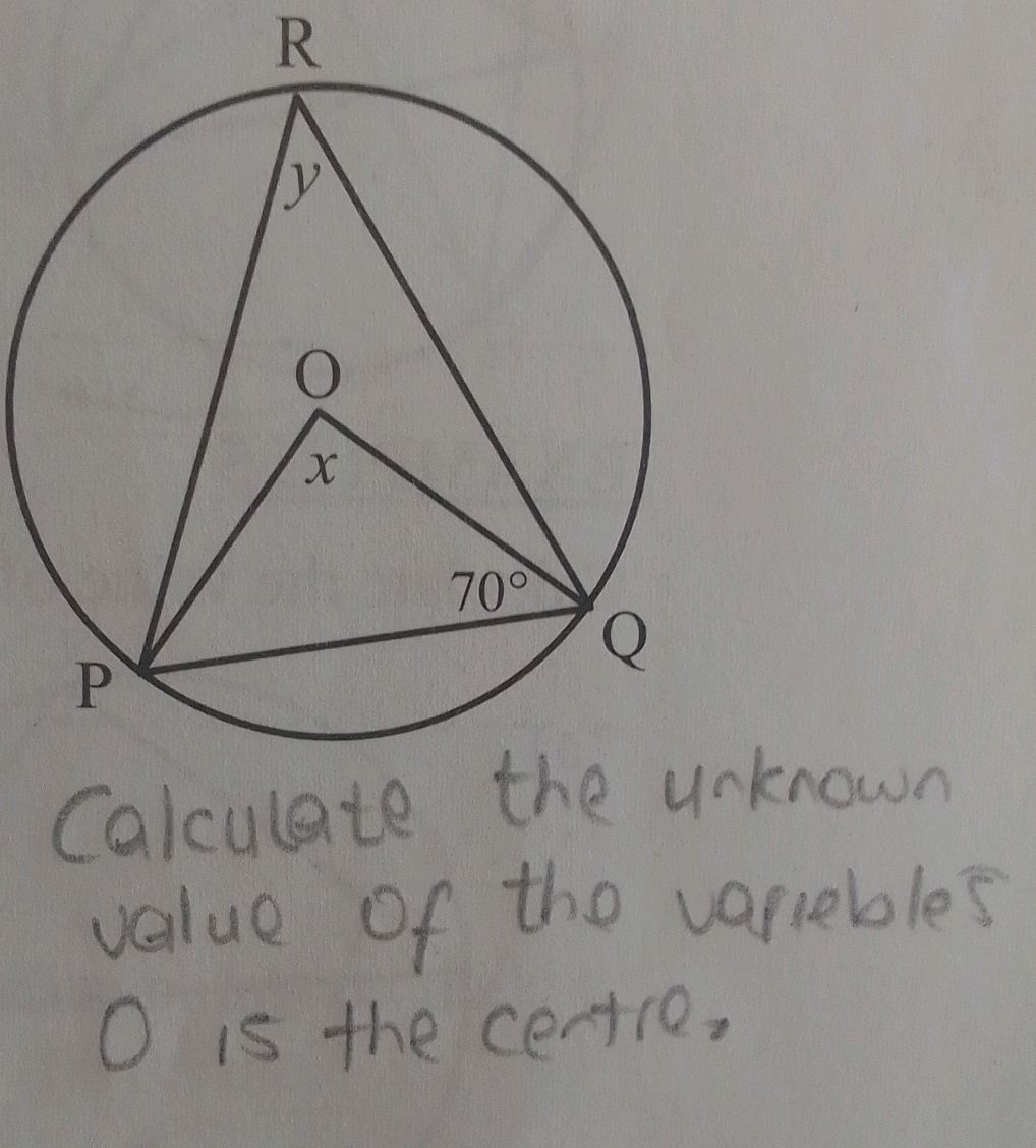 Calculate the unknown value of the | StudyX