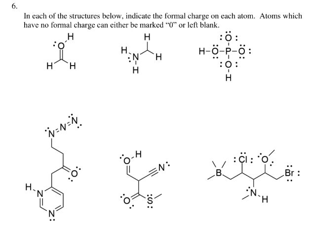 6. In each of the structures below, indicate | StudyX