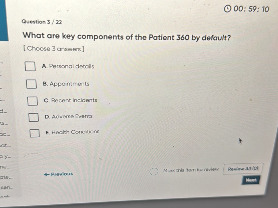 What are key components of the Patient 360 | StudyX