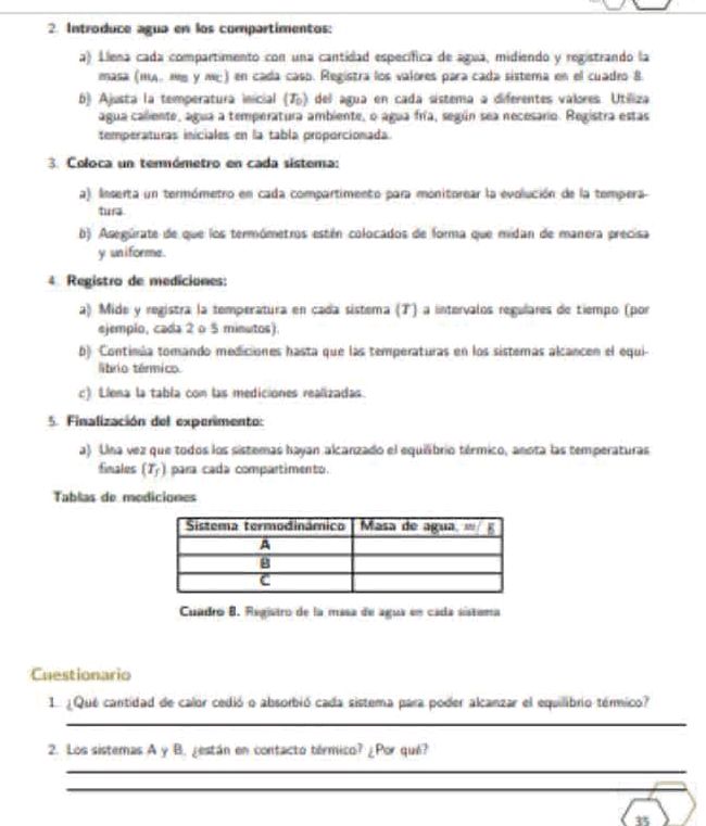 Tablas de mediciones | Sistema | StudyX