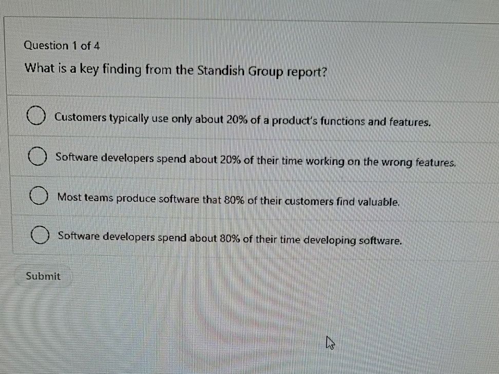 What is a key finding from the Standish