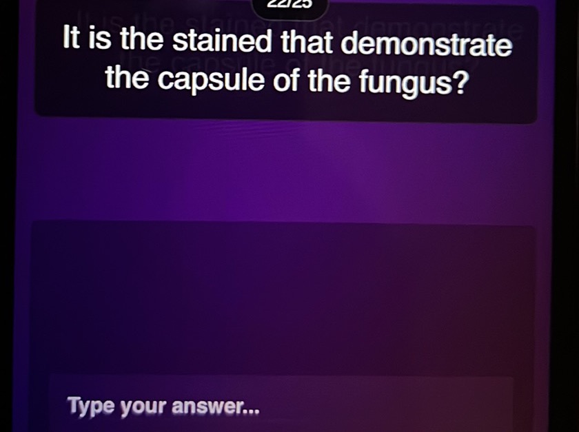 It is the stained that demonstrate the | StudyX