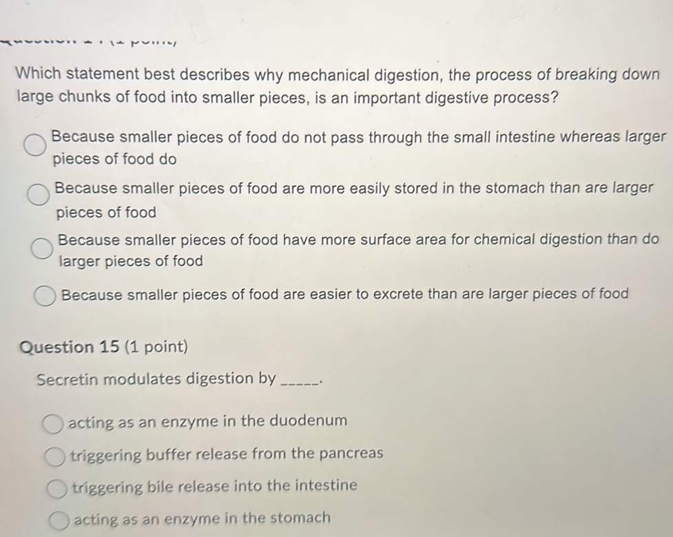 Which statement best describes why | StudyX
