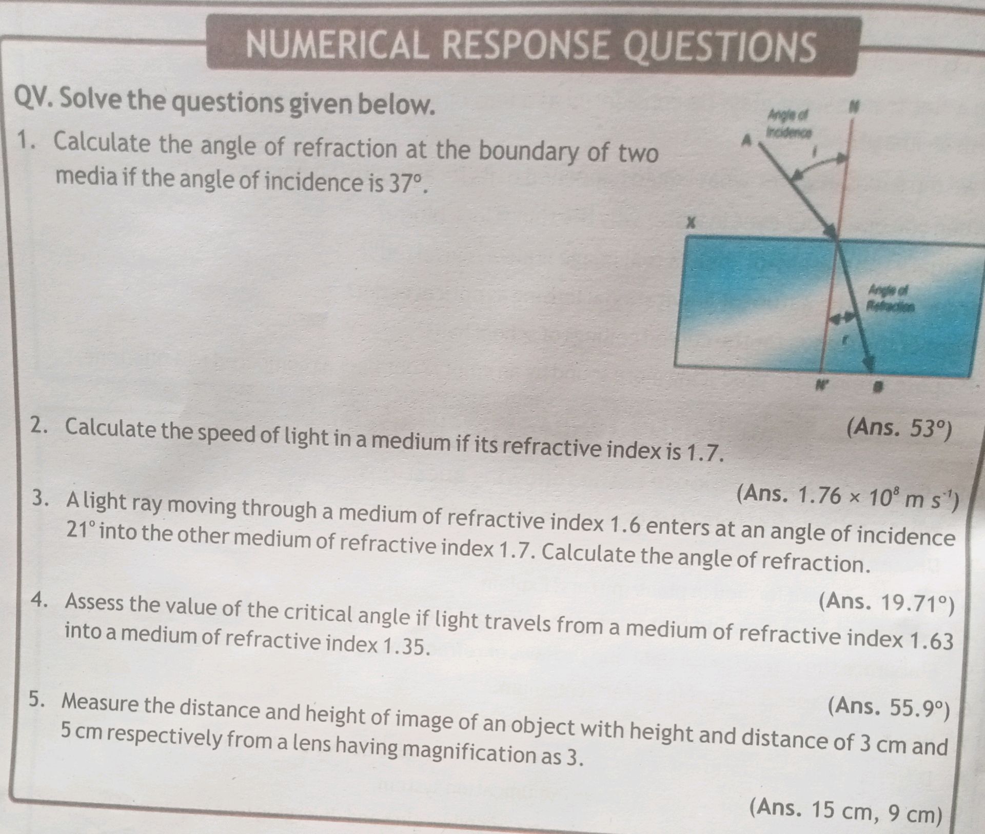 QV. Solve the questions given below. 1. | StudyX