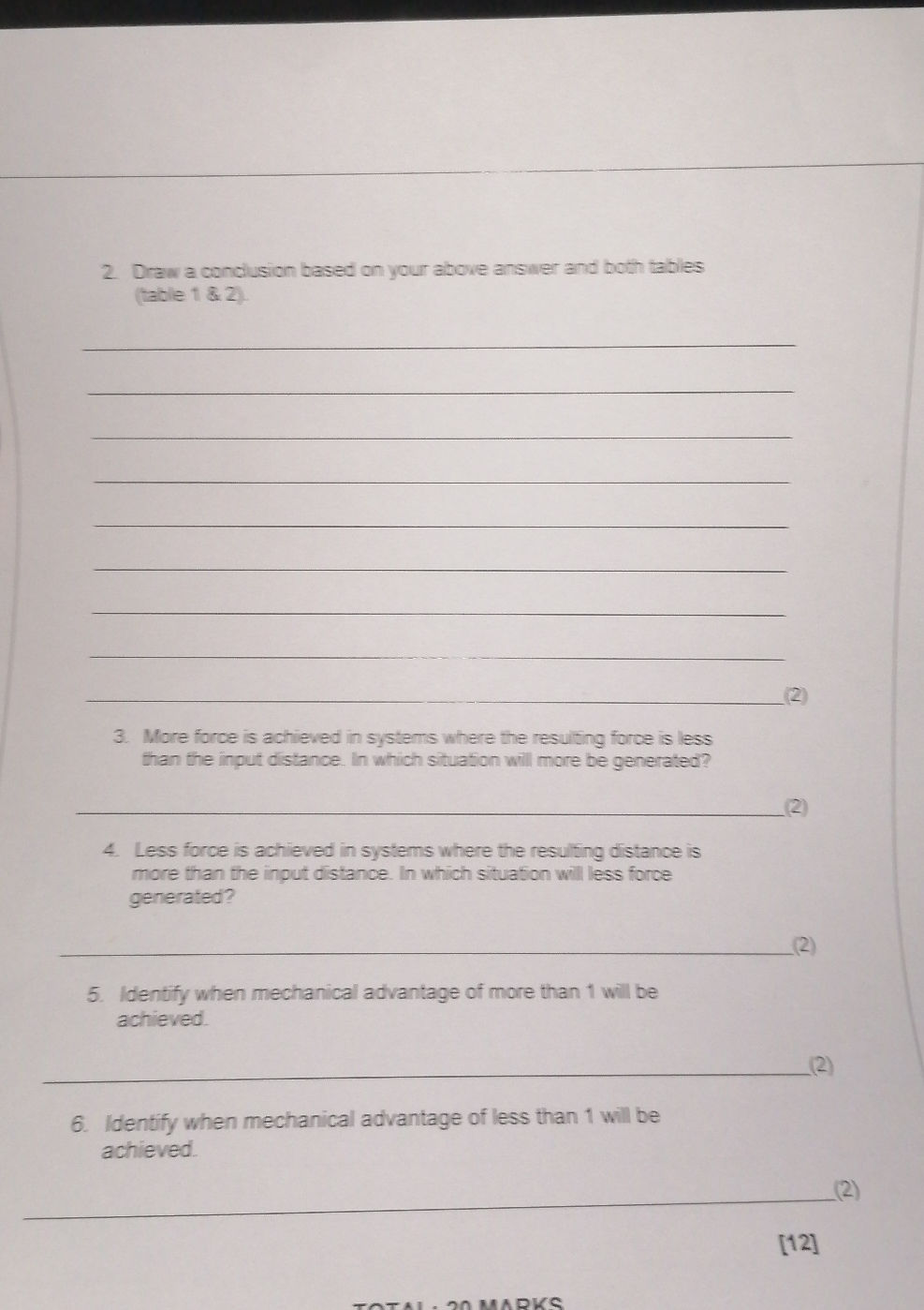 2. Draw a conclusion based on your above | StudyX
