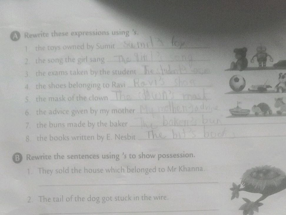 A Rewrite these expressions using 's. 1. | StudyX