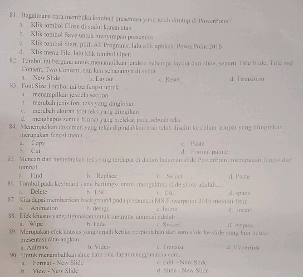 81. Bagaimana cara membuka kembali | StudyX