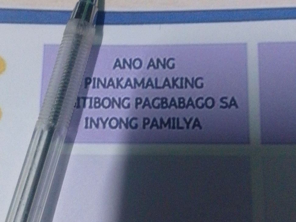 ANO ANG PINAKAMALAKING ITIBONG PAGBABAGO SA | StudyX