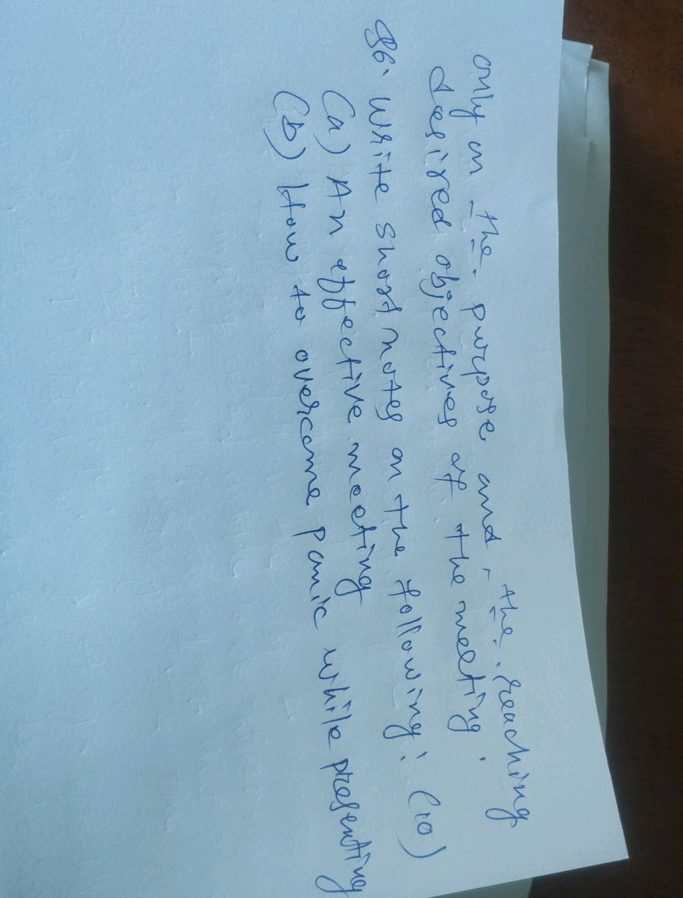 86. Write short notes on the following: (10) | StudyX