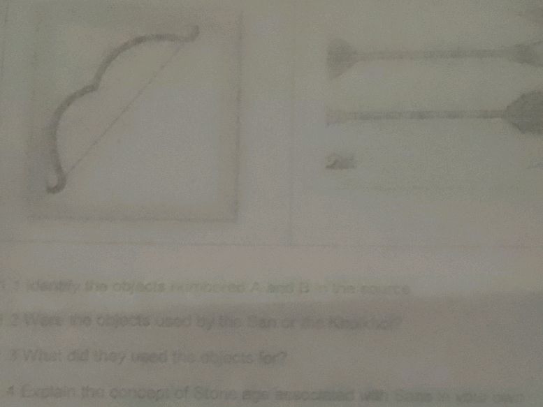 1. Identify the objects. 2. Were the objects | StudyX