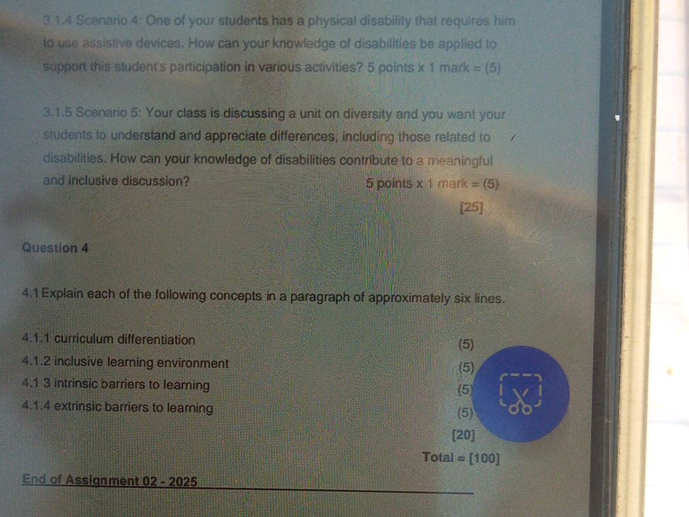 4. 1 Explain each of the following concepts | StudyX