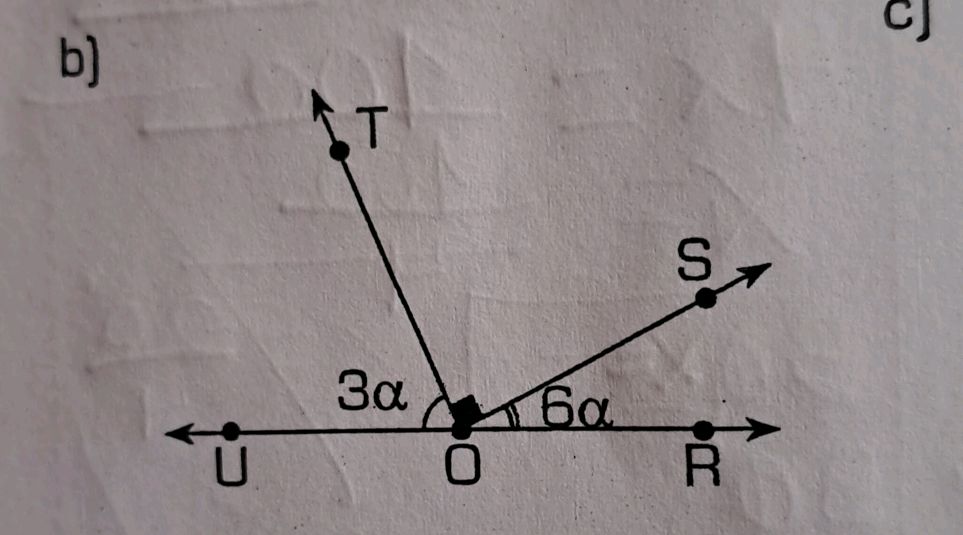 The image shows a diagram with angles. The | StudyX
