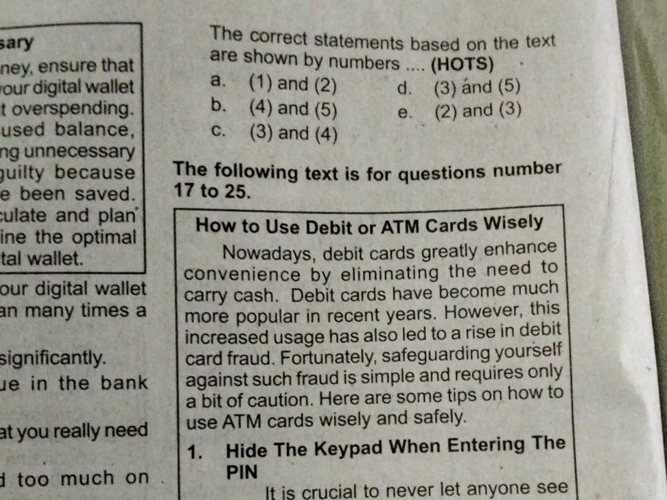 The correct statements based on the text are | StudyX