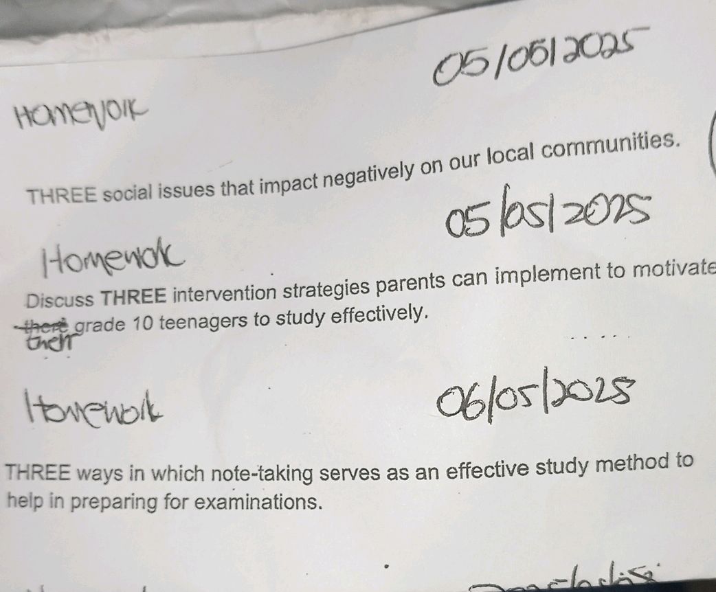 THREE social issues that impact negatively | StudyX