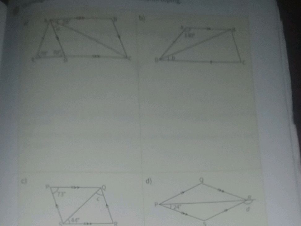 The image contains four geometric diagrams | StudyX