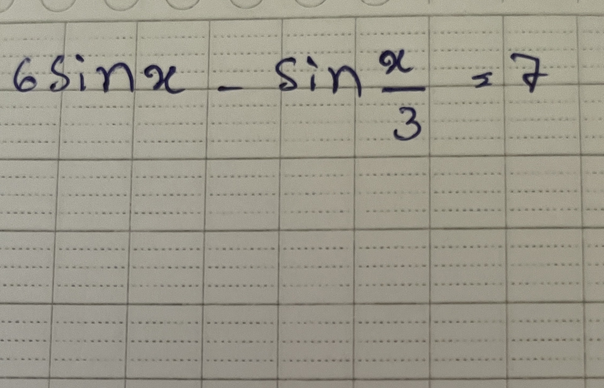 Solving Trigonometric Equation: 6sin(x) - | StudyX