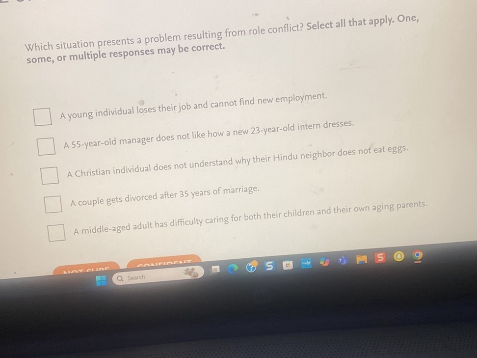 Which situation presents a problem resulting | StudyX