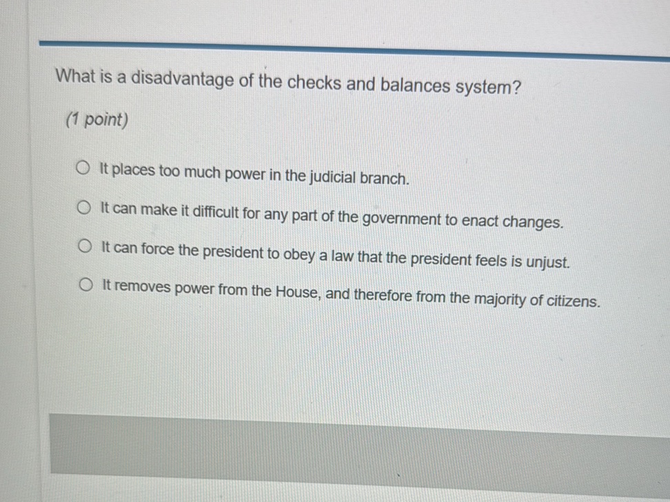 What is a disadvantage of the checks and | StudyX