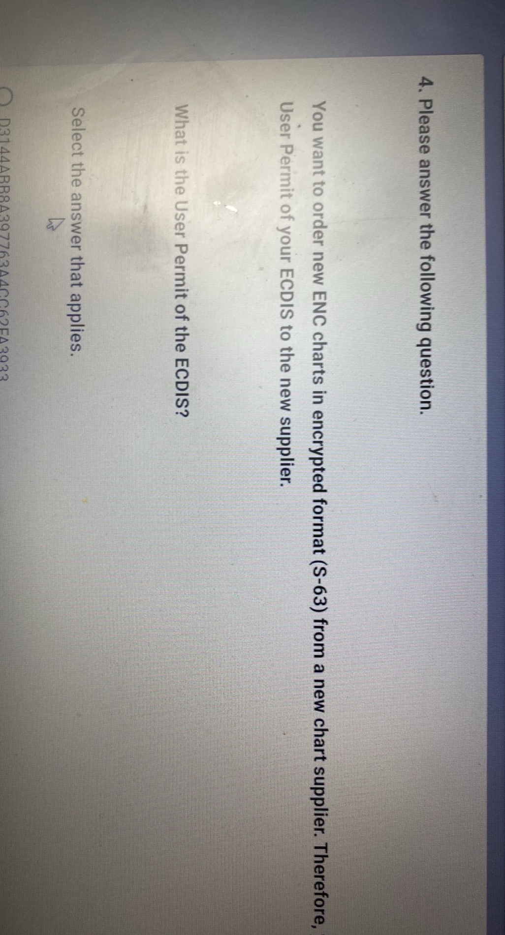 4. Please answer the following question. | StudyX