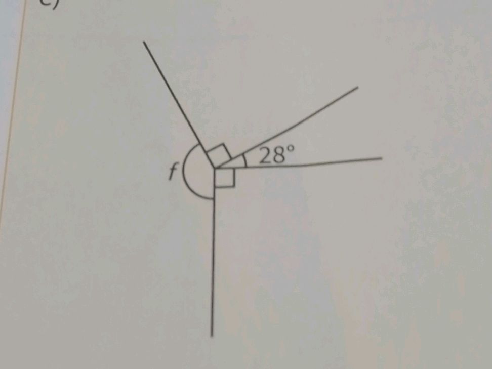 The image shows a diagram with angles. One | StudyX
