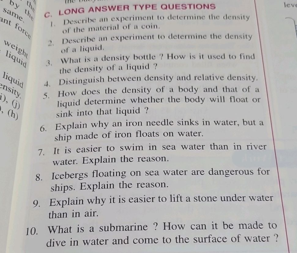 1. Describe an experiment to determine the | StudyX